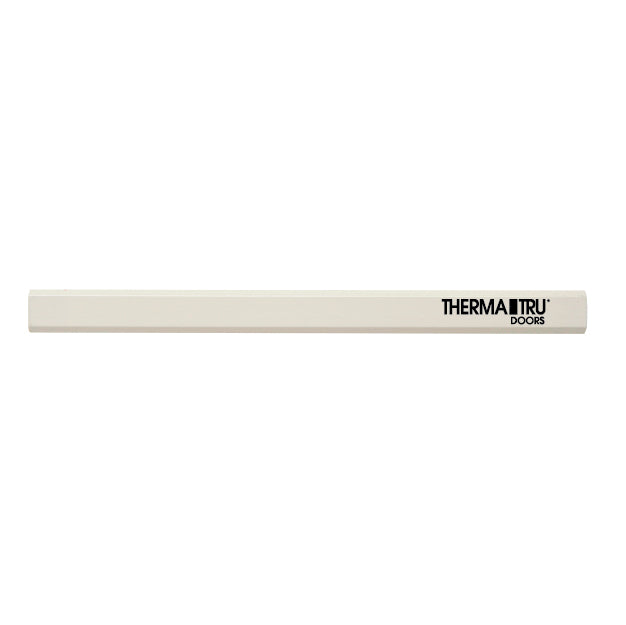Carpenter Flat Medium Lead White Pencil – Therma-Tru